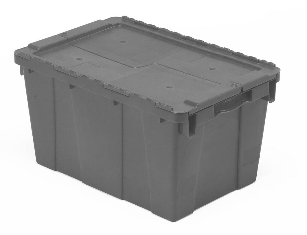 Attached Lid Containers | Storage Bin With Lids | ORBIS