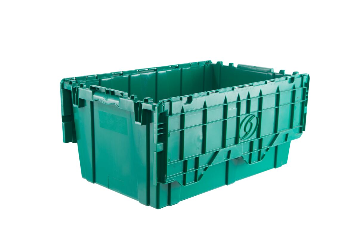 Attached Lid Containers | Storage Bin With Lids | ORBIS